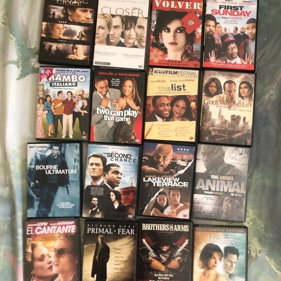 Media | Lot Of 16 Dvds | Poshmark